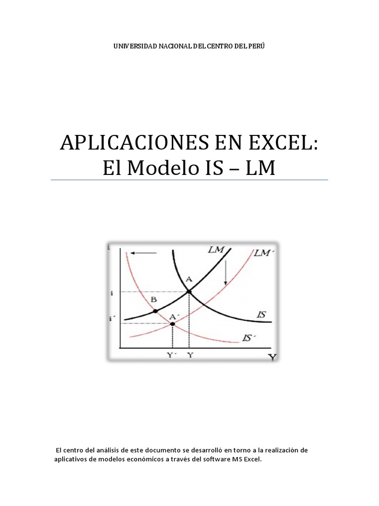 Modelo IS LM | PDF | Macroeconómica | Ciencias económicas