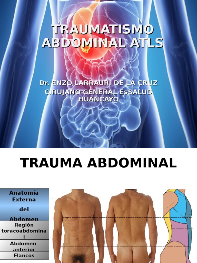 Trauma Abdominal: Clasificación y Manejo | PDF | Abdomen | Lesión
