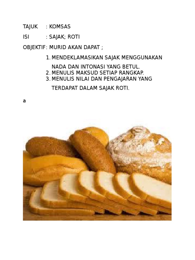PDP Sajak Roti | PDF