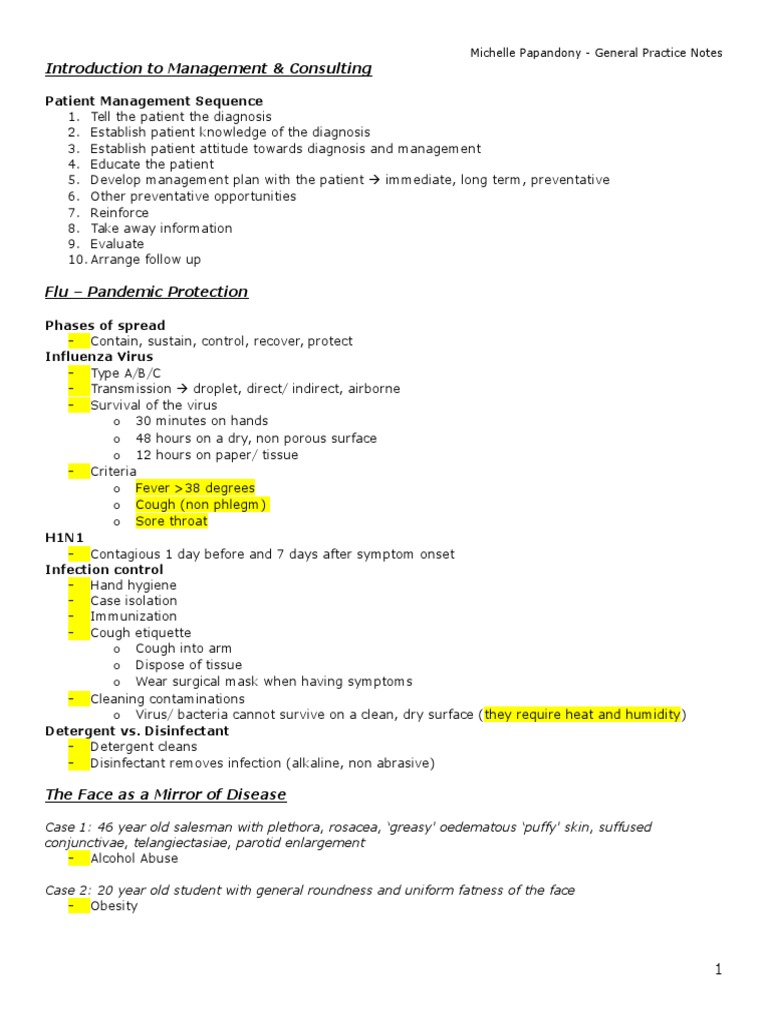 GP Notes | PDF | Preventive Healthcare | Violence