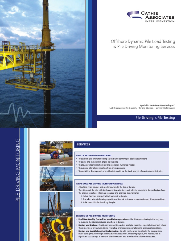 Dynamic Pile Load Testing