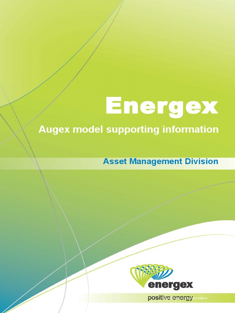 Energex - 3. AUGEX Model Supporting Information - October 2014 (1 ...