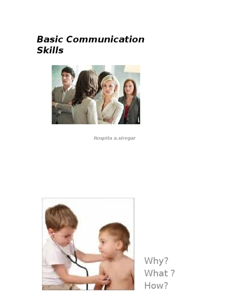 Basic Common Skill | PDF