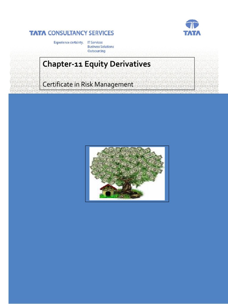 Chapter-11 Equity Derivatives: Certificate in Risk Management | PDF ...