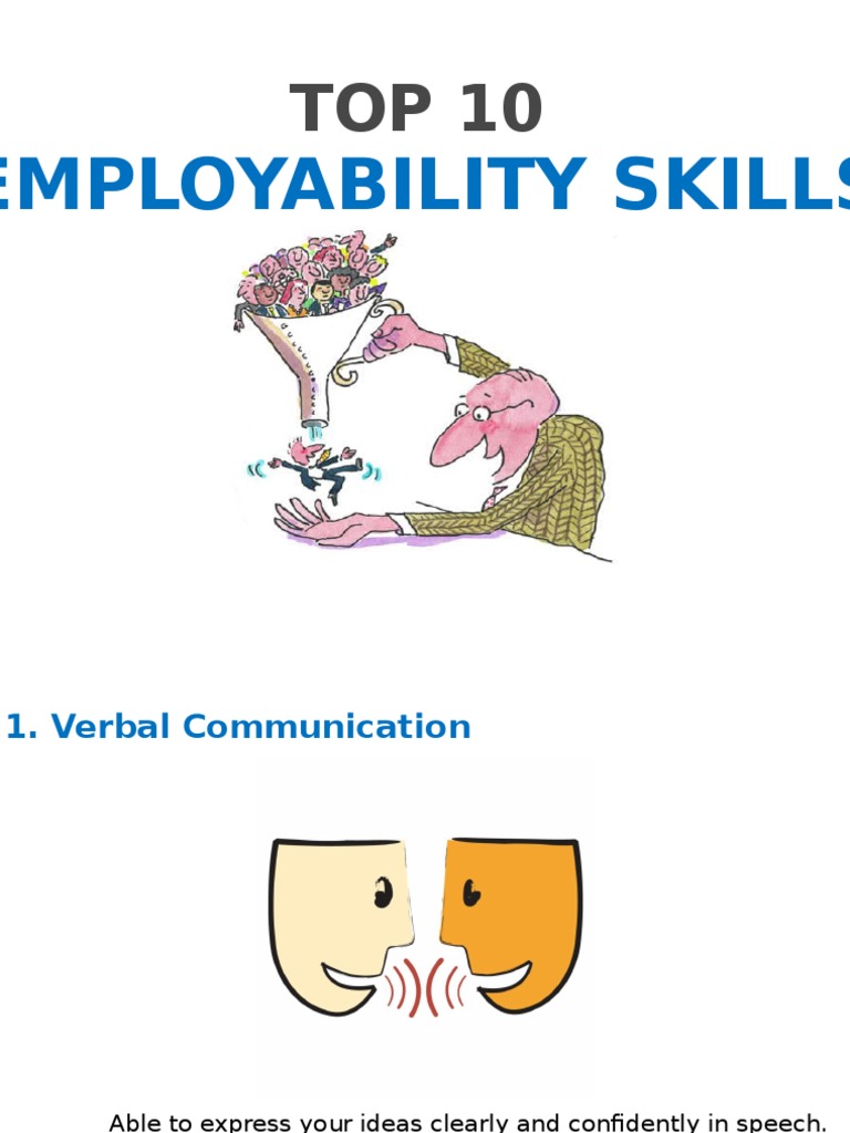 Top 10 Essential Employability Skills | PDF