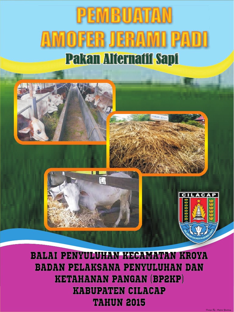 Pembuatan Amofer Jerami Padi Pakan Alternatif Sapi | PDF | Memasak ...