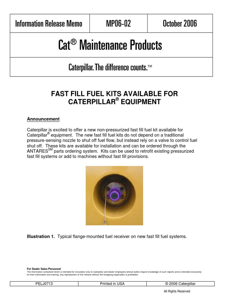Fast Fill Fuel Kits | PDF | Valve | Screw