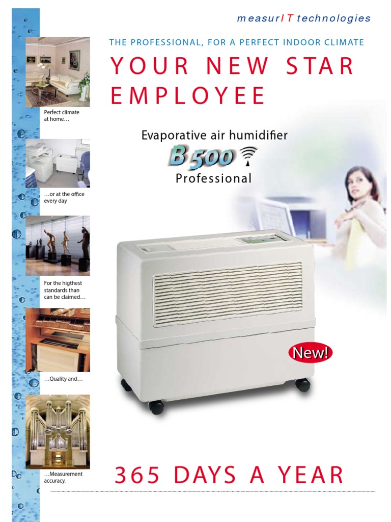MeasurIT Brune B500 Humidifier 0911 | PDF | Applied And ...