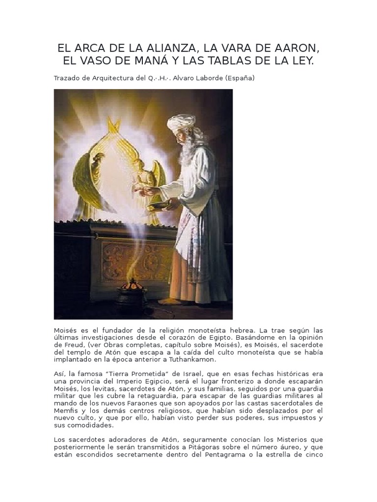 El Arca de La Alianza, La Vara de Aaron