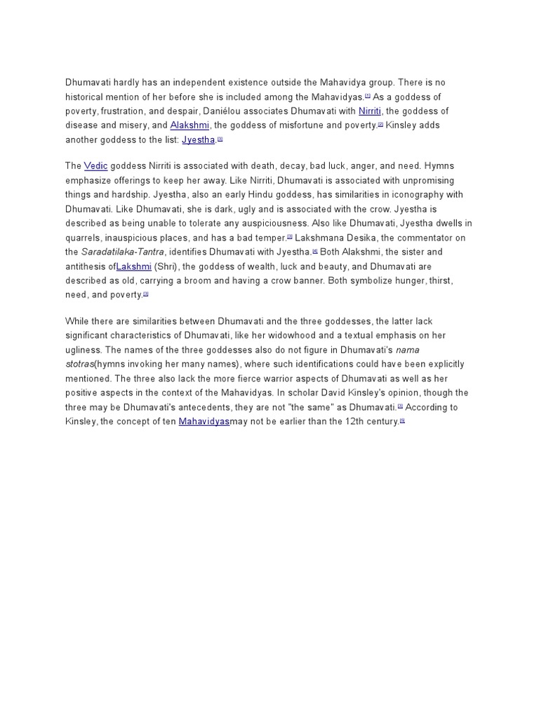 Nirriti Alakshmi Jyestha Vedic | PDF