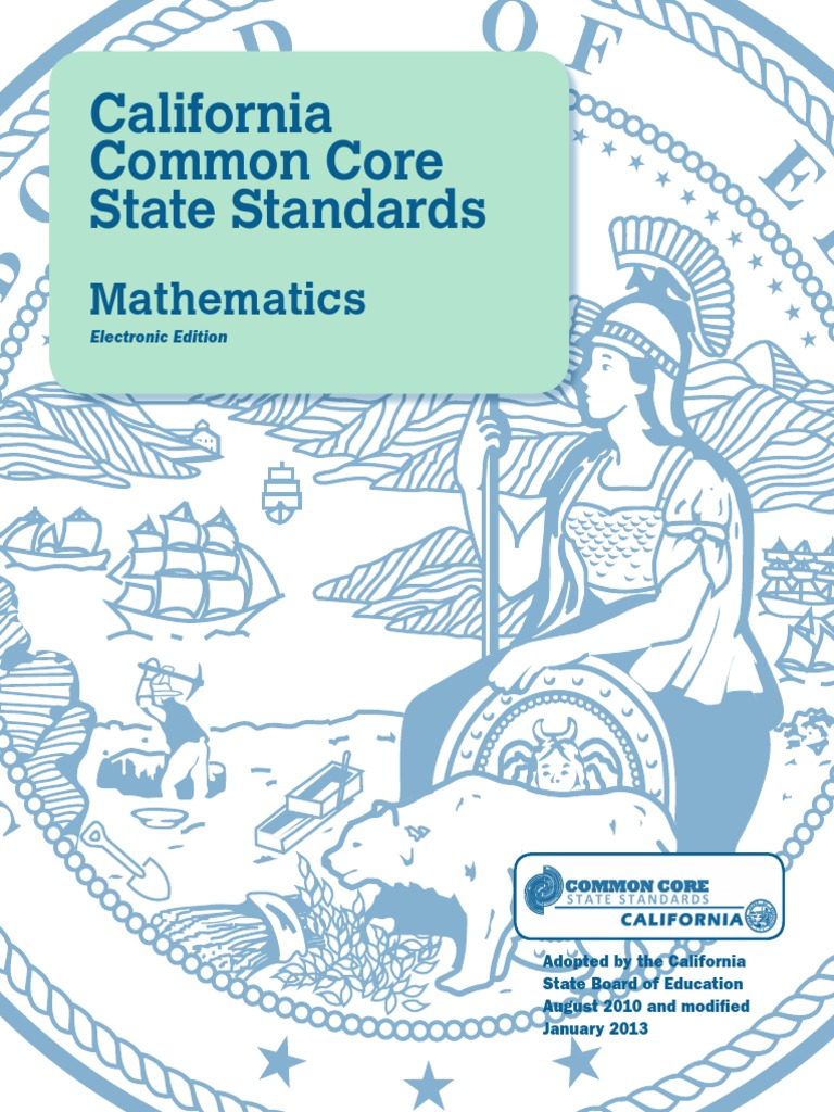 Ca State Standards | PDF | Shape | Argument