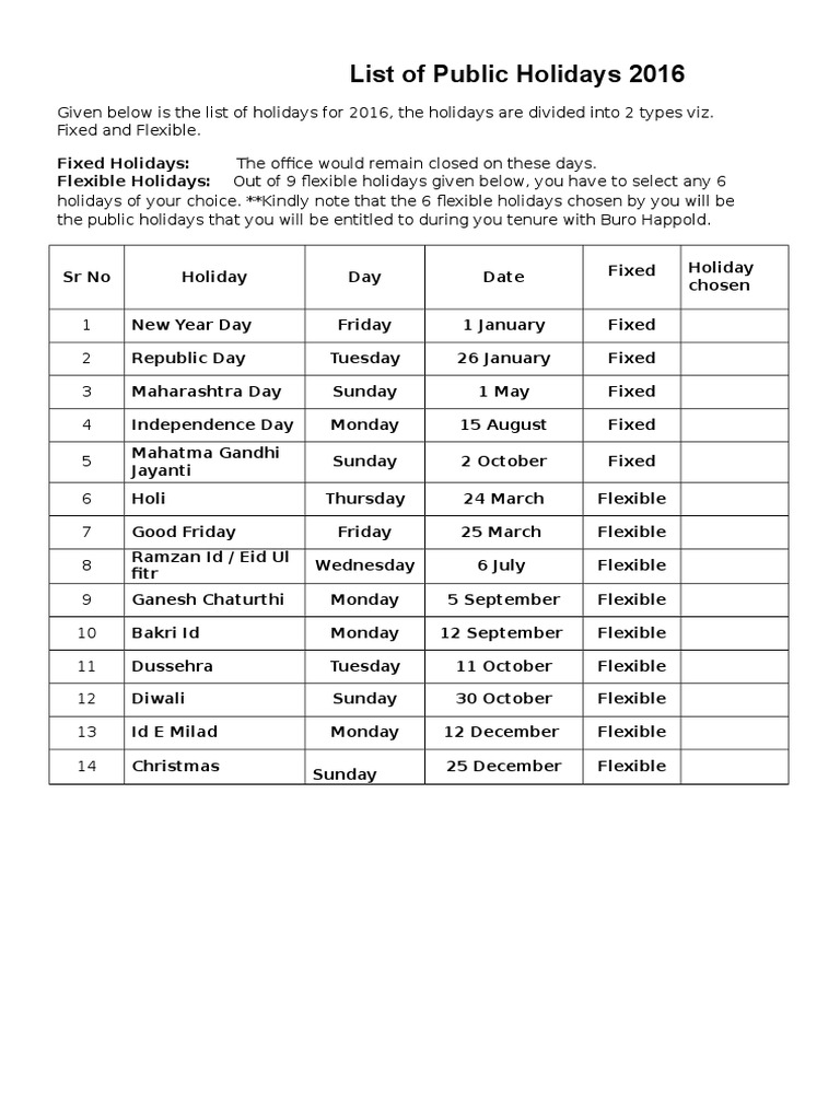 list-of-holidays-2016-pdf