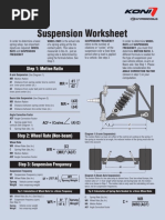 Motion Ratio | PDF | Suspension (Vehicle) | Motor Vehicle