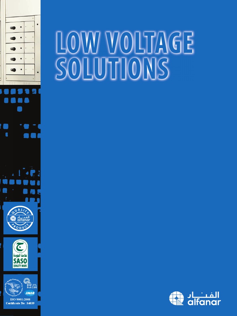 Alfanar Low Voltage Solutions Catalog PDF | PDF | Electric Power ...