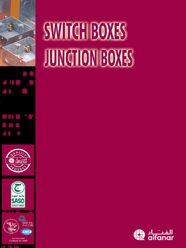Alfanar Switch Boxes Junction Boxes Catalog | PDF