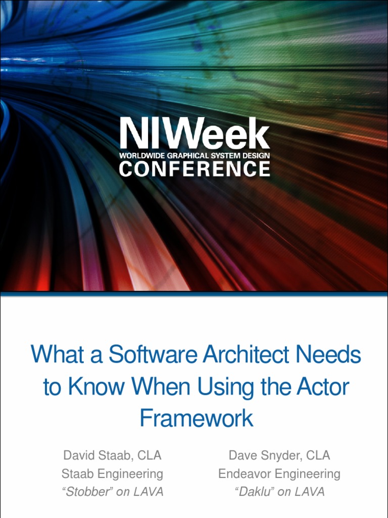 What A Software Architect Needs To Know When Using AF PDF | PDF ...