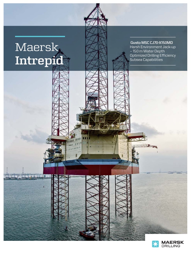 Maersk Intrepid | Drilling Rig | Geotechnical Engineering