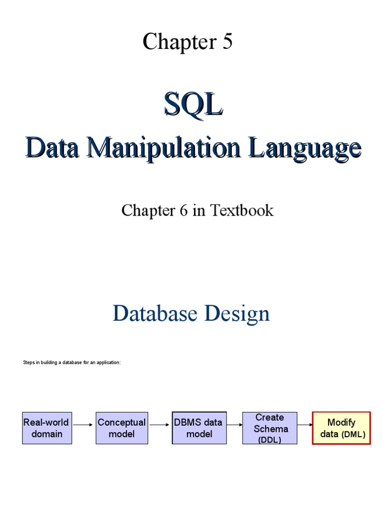 Chapter 5 | PDF | Databases | Table (Database)