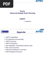 ASCP Plan Options | PDF | Inventory | Economies