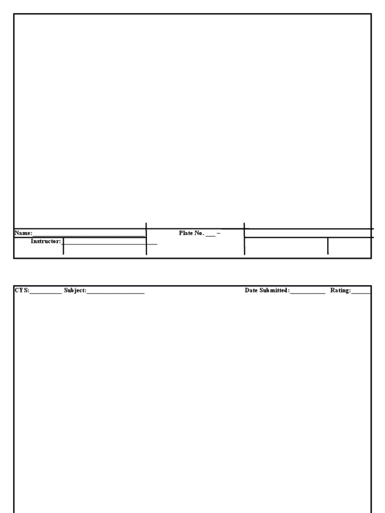 Student Submission Form Template | PDF