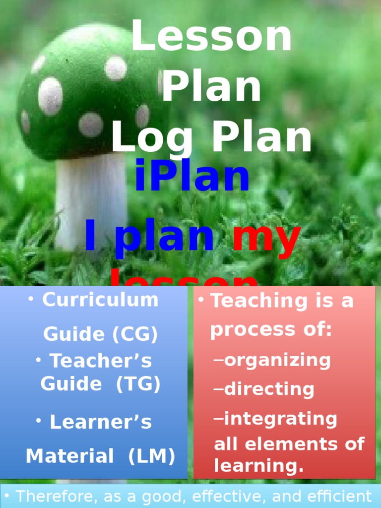 Iplan My Lesson | PDF