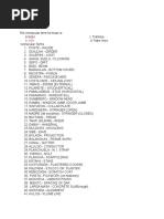 English-Filipino Construction Terms | PDF | Framing (Construction ...