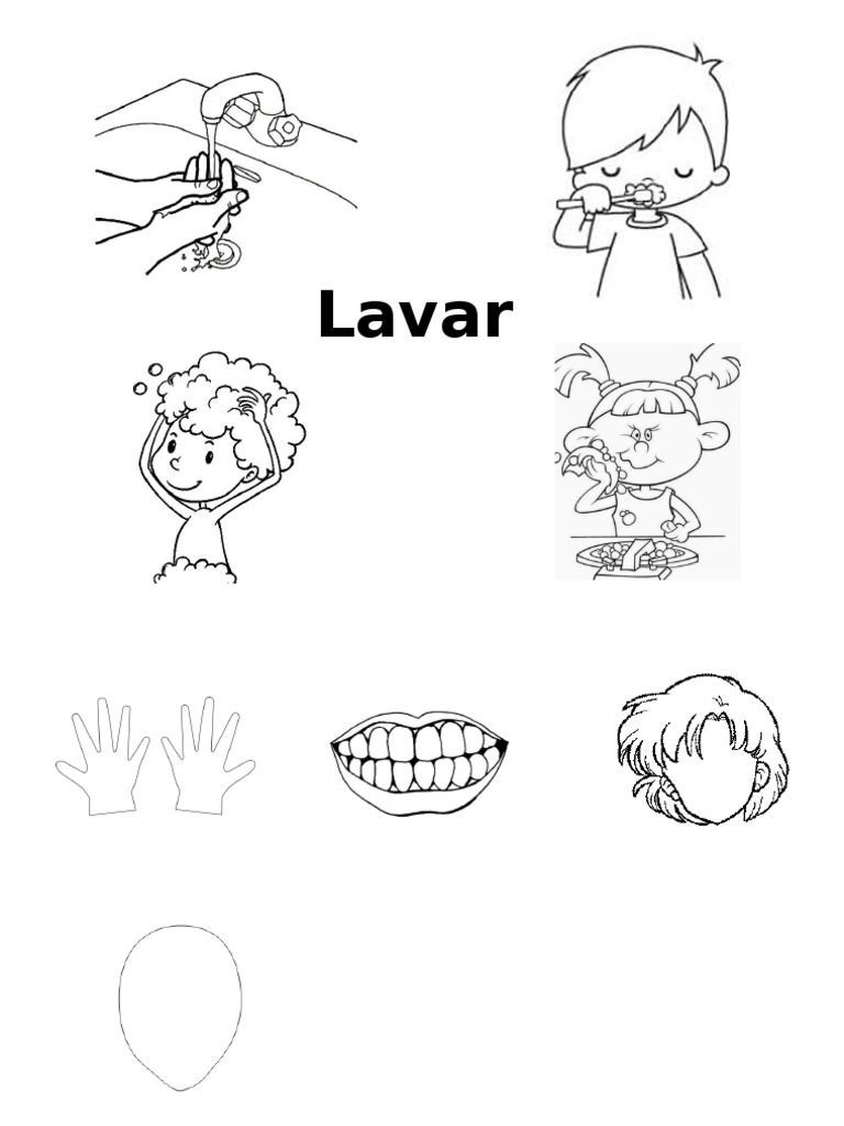Verbos Dibujos | PDF