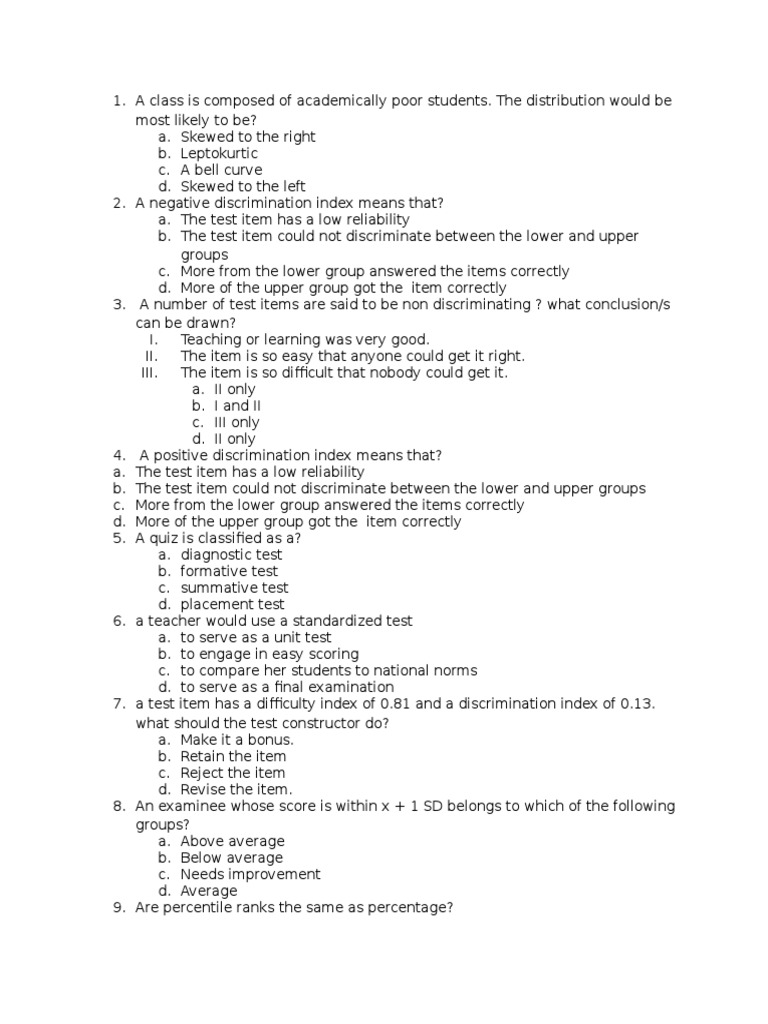Let | Test (Assessment) | Educational Assessment