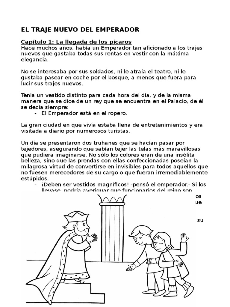 El Traje Nuevo Del Emperador | PDF | Ropa