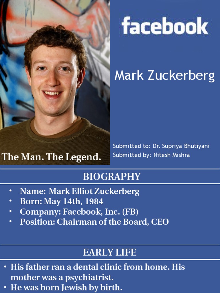 Mark Zuckerberg | PDF