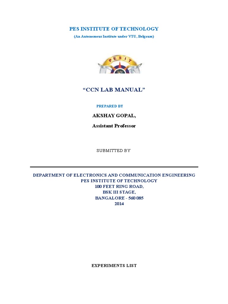 Ccn Lab Manual Pdf Hypertext Transfer Protocol Routing 