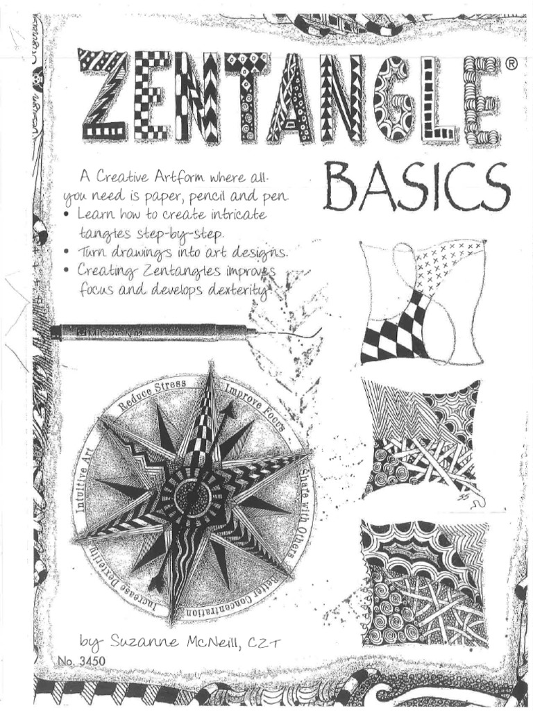 Zentangle Basics - 001 | PDF