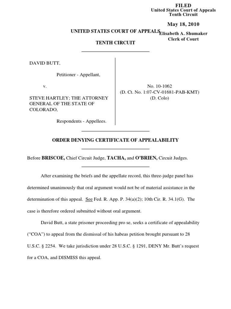 United States Court of Appeals Tenth Circuit | PDF | Courts | Government