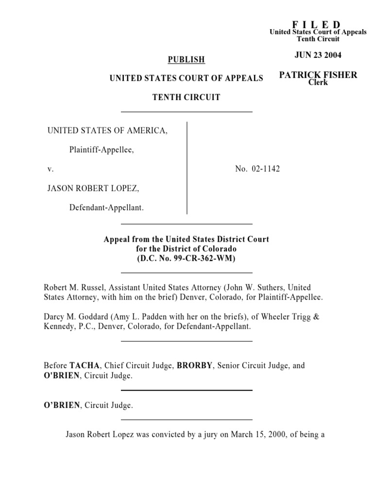United States v. Lopez, 372 F.3d 1207, 10th Cir. (2004) | Download Free ...