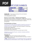 Elements of Short Stories What Is A Short Story? | PDF | Narration ...