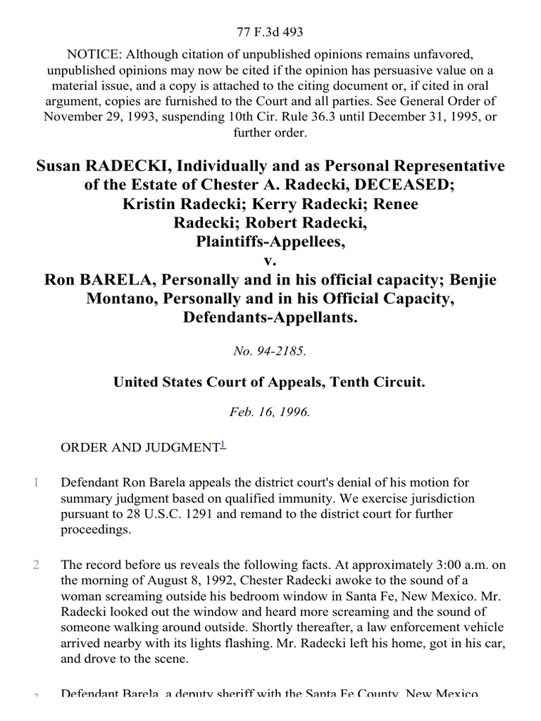 United States Court of Appeals, Tenth Circuit | PDF | Fourteenth ...
