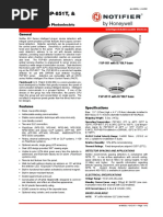 Notifier FST-851 Datasheet | PDF | Relay | Electrical Wiring