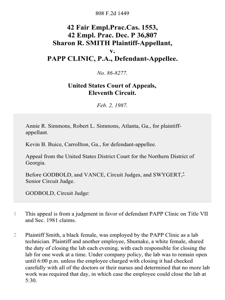 42 Fair Empl - Prac.cas. 1553, 42 Empl. Prac. Dec. P 36,807 Sharon R ...