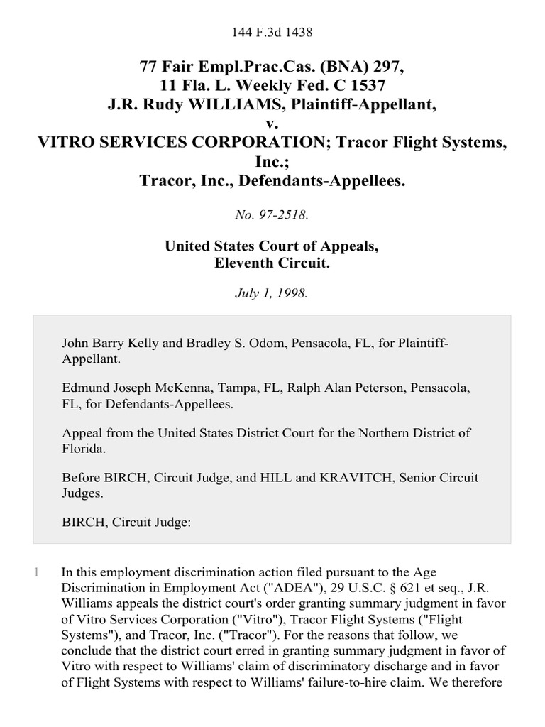 United States Court of Appeals, Eleventh Circuit | PDF | Summary ...