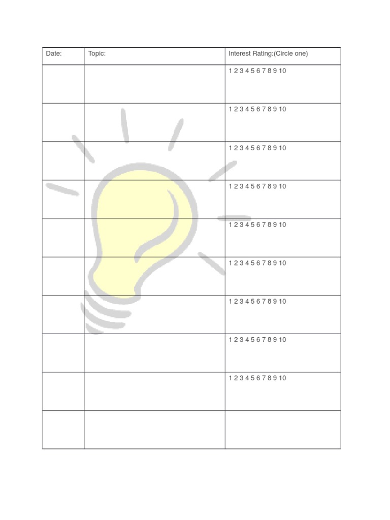 Student Topic Tracking | PDF