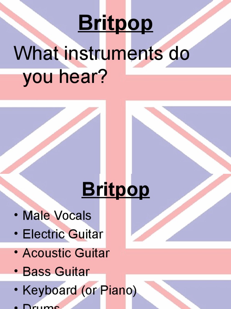 Instruments in Britpop Music | PDF | Art