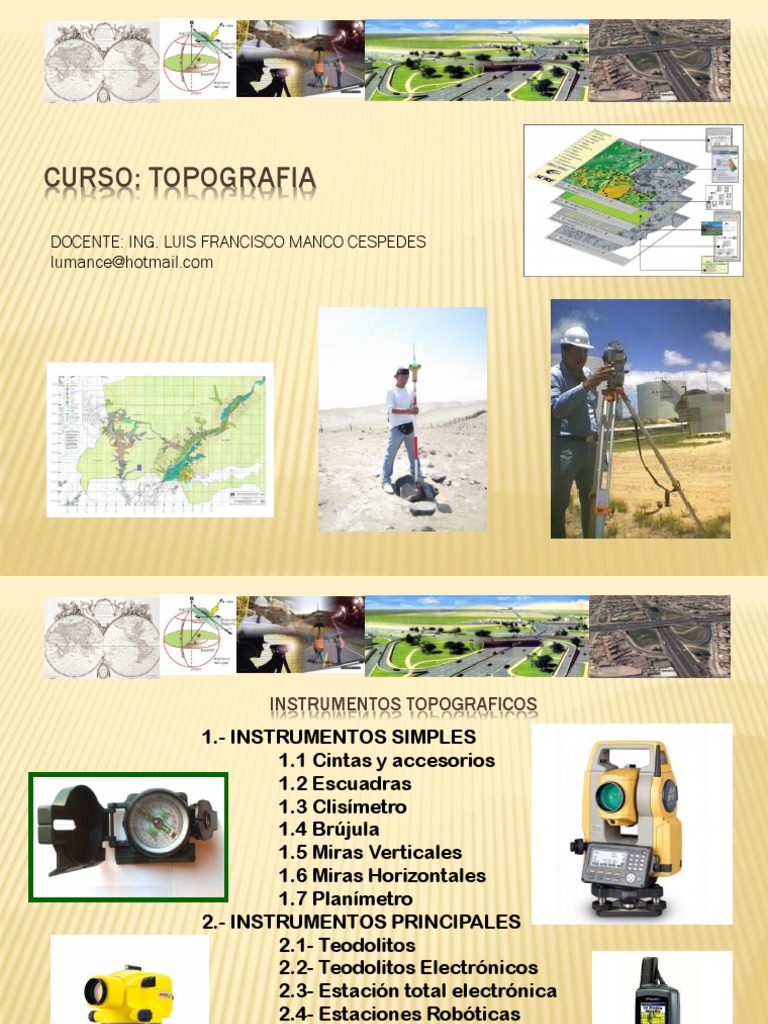 Equipos Topograficos | PDF