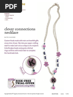 Beading Daily 5 Beadweaving Patterns PDF | PDF | Beadwork | Bead