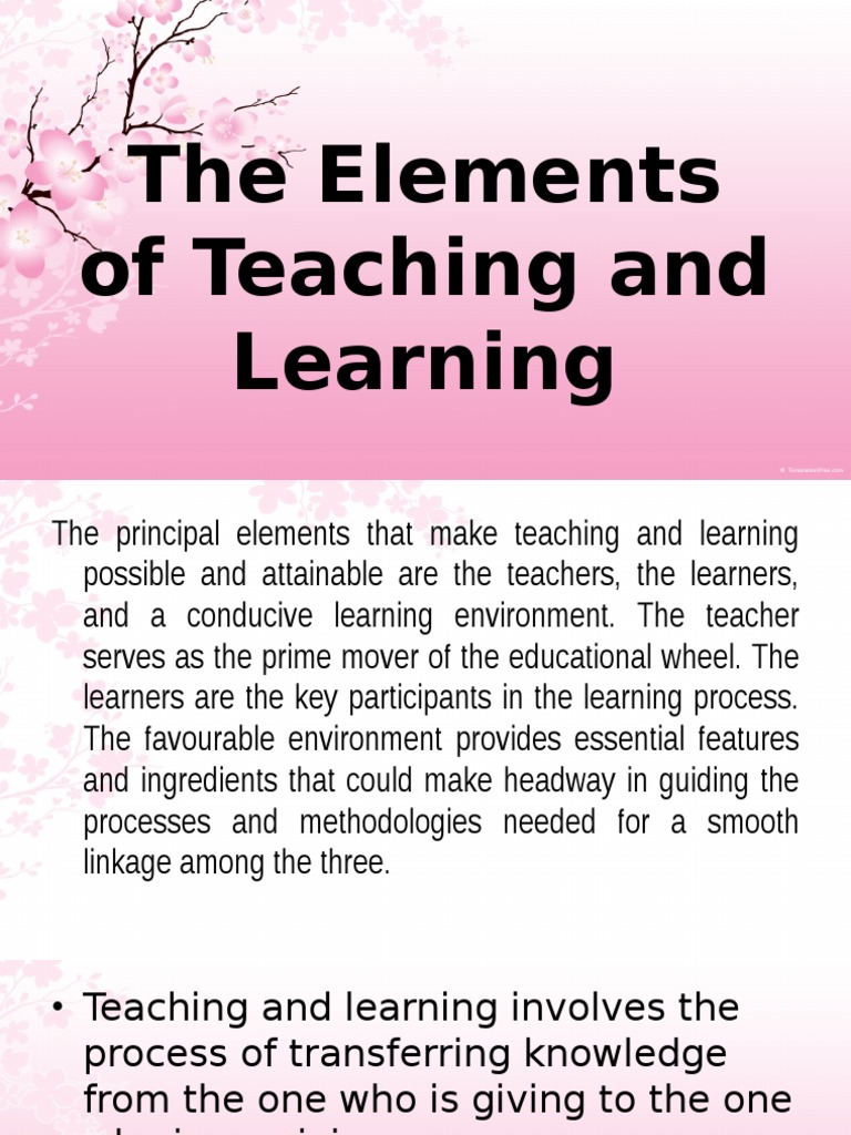 The Elements - Learner | PDF | Learning Styles | Intelligence