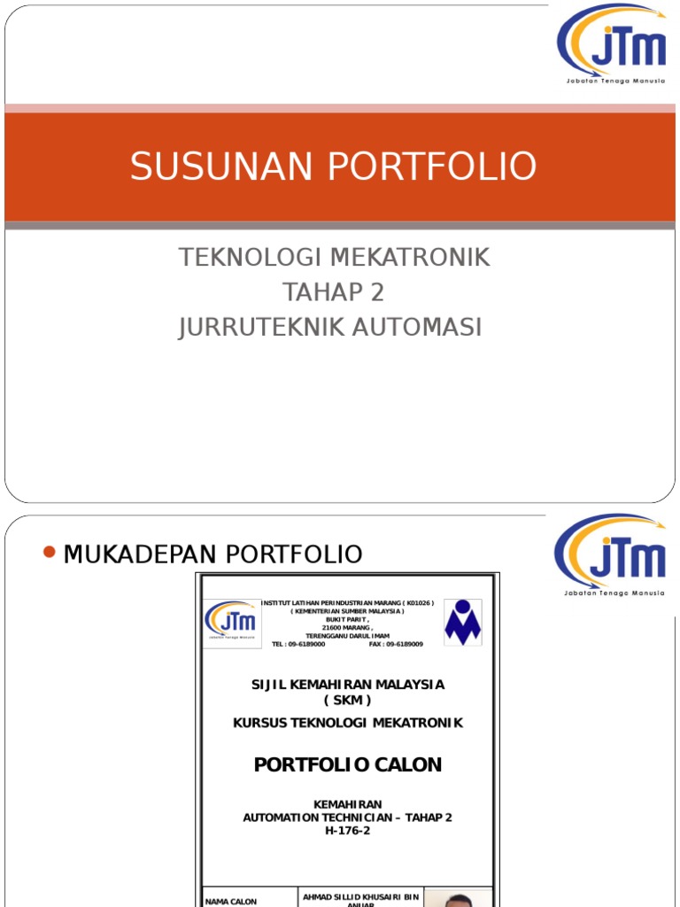 Susunan Portfolio | PDF