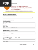 University of Malta University Research Ethics Committee: Check List To ...