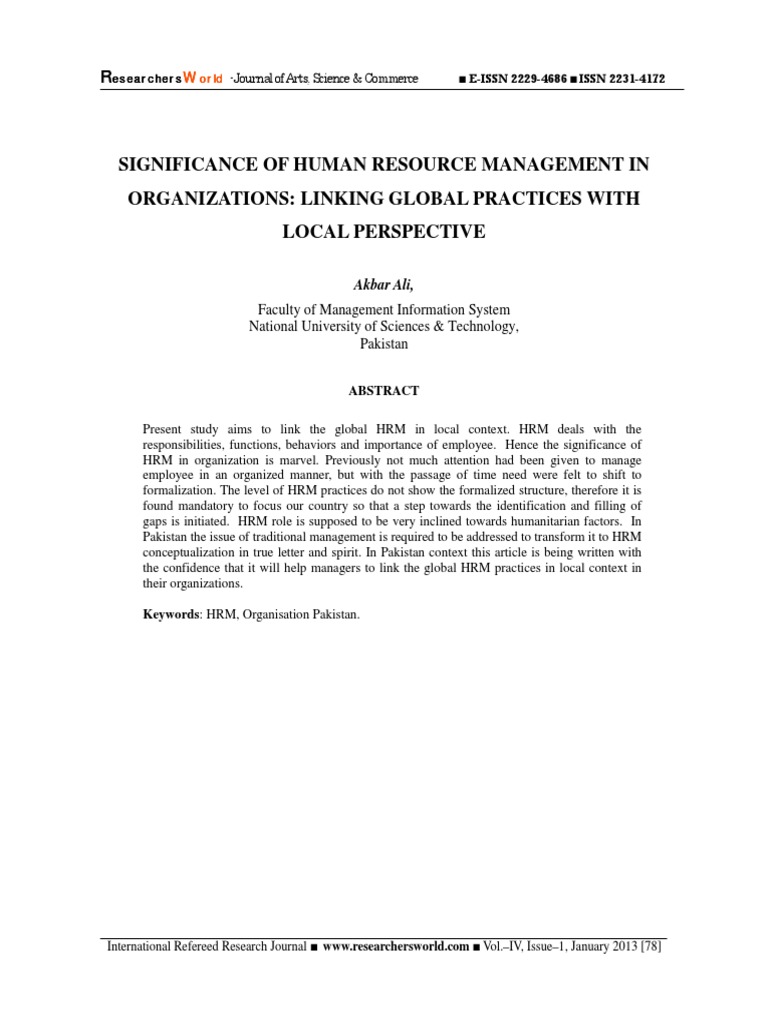 Paper 09 PDF | PDF | Human Resource Management | Competence (Human ...