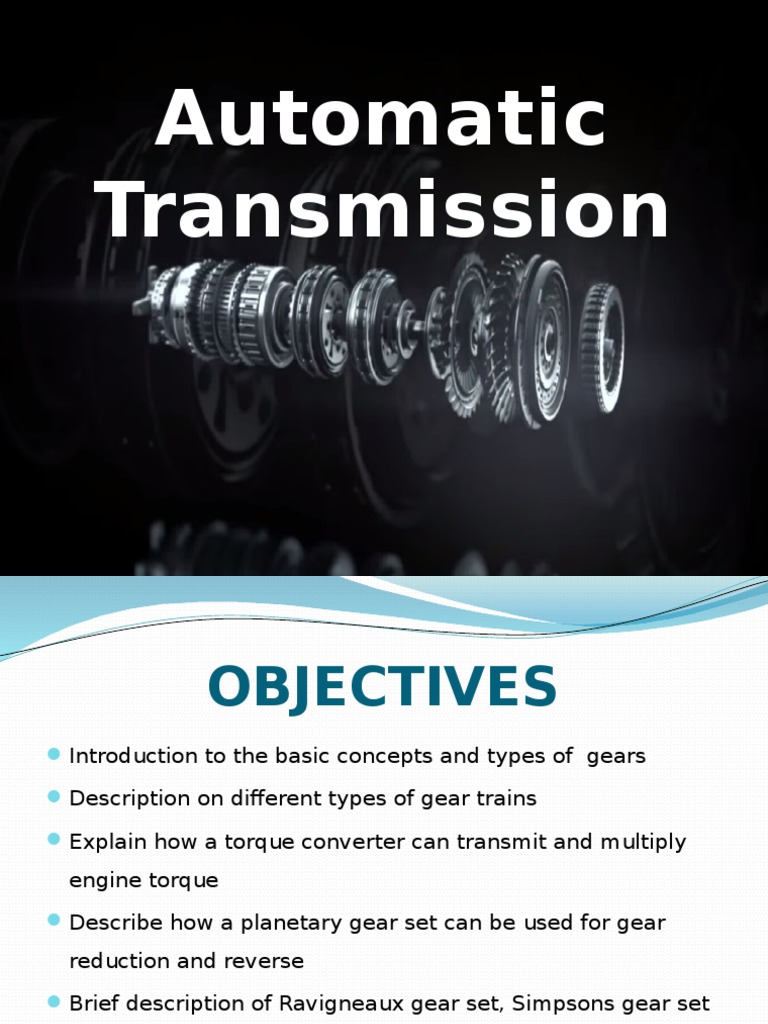 Cone Transmission in Automatic Systems | PDF | Gear | Transmission ...