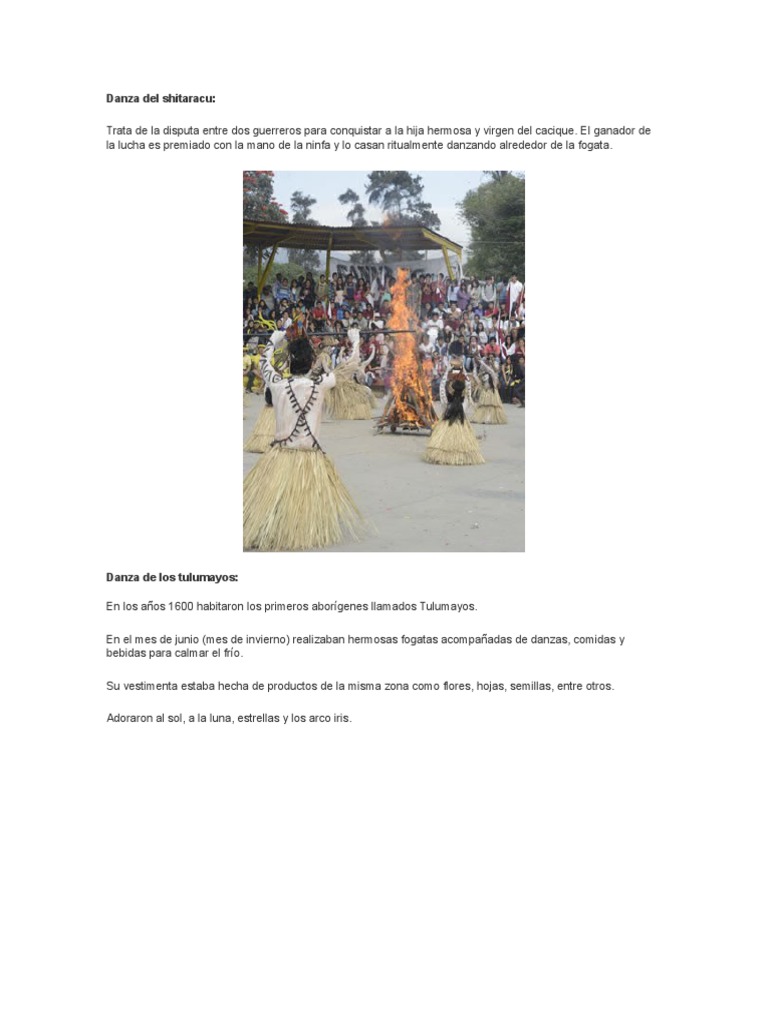 Danza Del Tingo | PDF | Historia | Clásicos