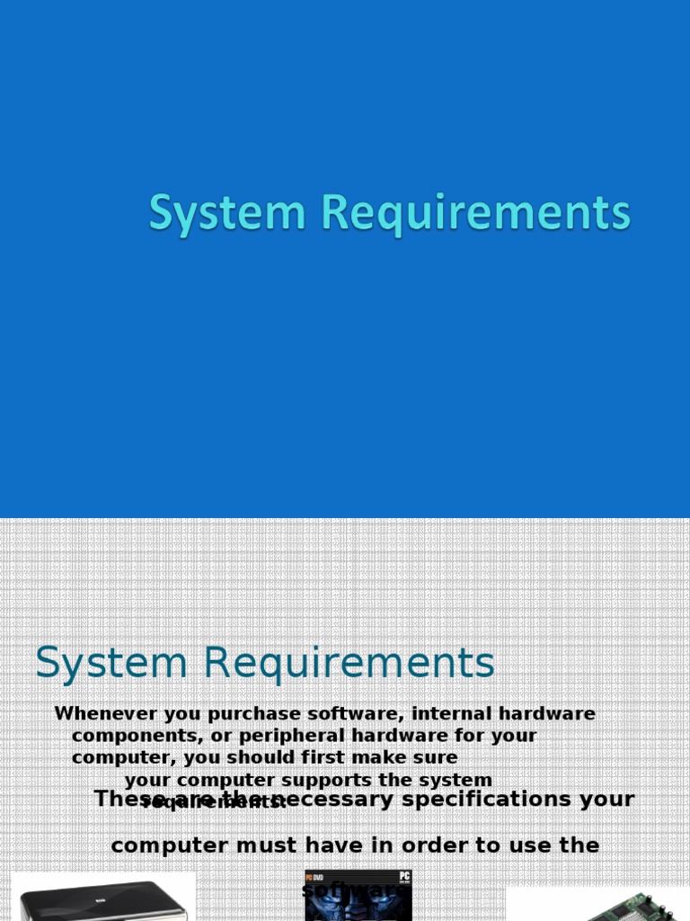 Computer System Requirements Guide | PDF | Advanced Micro Devices ...